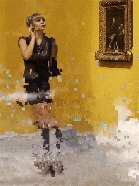 the yellow room { wmv9 codec databending glitch glitch photography