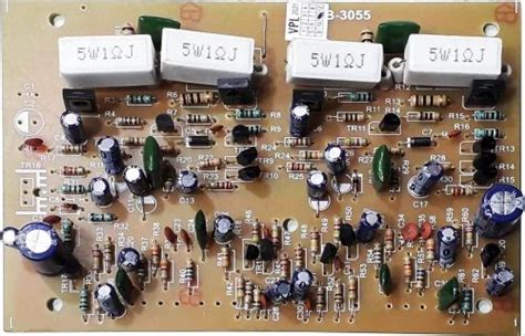 Record Dc 450w 3055 Transistor Audio Amplifier Board Thickness 2 Mm