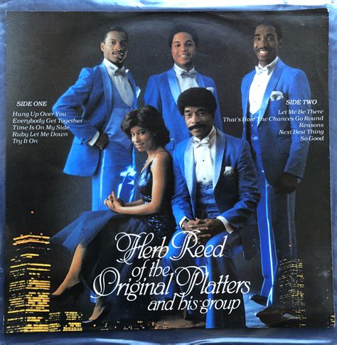 Signed By Band Members Herb Reed Herb Reed Of The Original Platters
