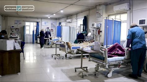 الخدمات الطبية المقدمة من قبل قسم العناية المشددة في مشفى الرقة الوطني