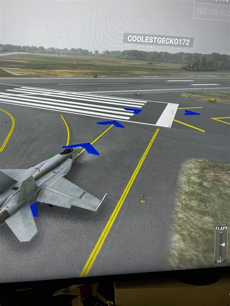 Blue Arrows For Taxiway And Runway Guidance Pointing Wrong Direction