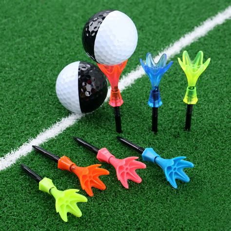 3 Pcs 조절 골프 티 골프 공 홀더 골퍼 훈련연습 도구 회전식 제한 골프 티 80mm Aliexpress
