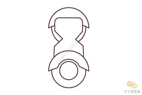 平衡车简笔画怎么画 功能用车简笔画