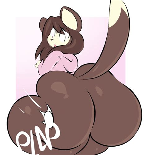 Rule 34 Anthro Arizonathevixen Big Ass Bubble Butt Huge Ass Slapping