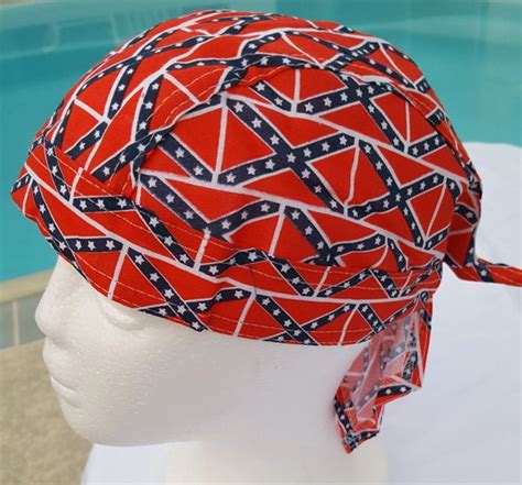 Confederate Flag Head Wrap Dlgrandeurs Confederate And Rebel Goods
