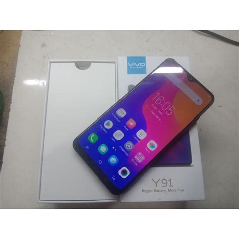 HANDPHONE HP VIVO Y91 2 16GB FULLSET NO HF SECOND SEKEN BEKAS MURAH