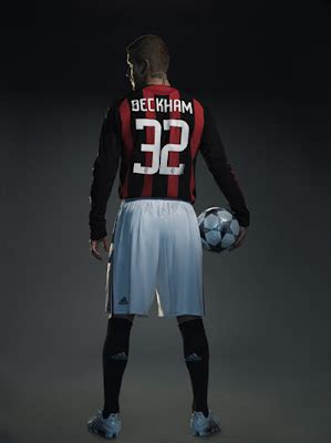 New Kits On The Blog David Beckham No AC Milan Shirt