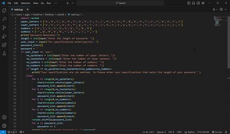 How To Create A Password Generator In Python Samatha Thalla Posted On