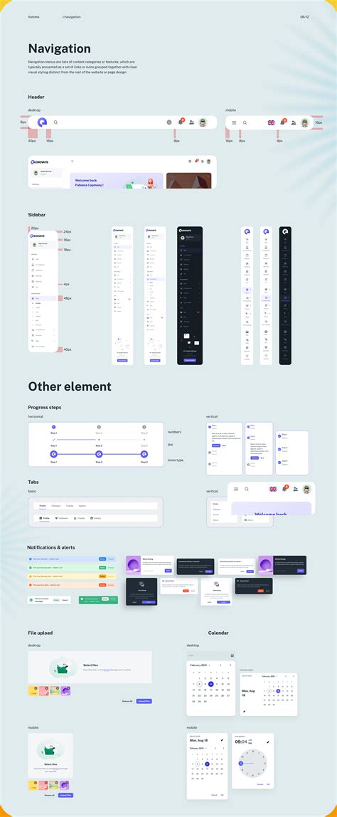 UI System Behance