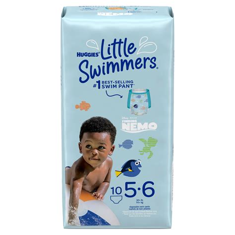 Huggies Little Swimmers Swim Diapers, Size 5-6 Large, 10 Ct - Walmart ...