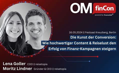 Moritz Lindner On Linkedin Omfincon Financeads Affiliate
