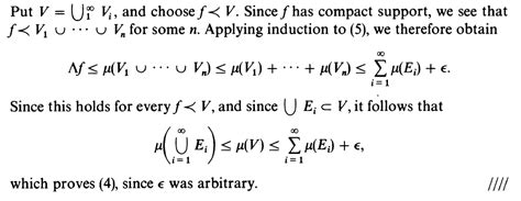 Real Analysis Doubt In Step I Of Proof Of Riesz Representation Theorem Rudins Rca