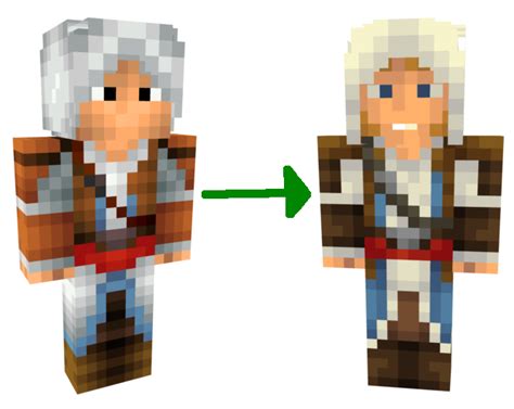 Edward Kenway Update Minecraft Skin