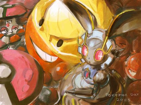 Voltorb Foongus Amoonguss And Hisuian Electrode Pokemon Drawn By