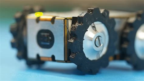 Single Flex Pcb Folds Into A Four Wheel Rover Complete With Motors