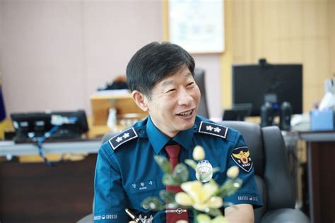 강황수 전북경찰청장 서부·모래내지구대 격려 방문