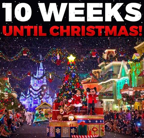 Your Christmas Countdown Exactly 10 Weeks Until Christmas Day