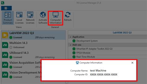 Finding Unique Ni Computer Id For Activation And Licensing Ni
