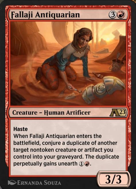 Fallaji Antiquarian · Alchemy The Brothers War Ybro 8 · Scryfall