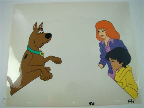 13 Ghosts Scooby Doo Cartoon Cel Art Daphne Flim Flam 77900420