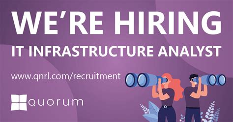 It Infrastructure Analyst Quorum