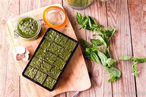 How To Make Pesto Sauce And How To Store It Oh The Things Well Make
