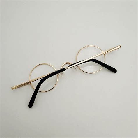 Unisex Small Round Eyeglasses Alloy Full Rim Frame 811001 Round