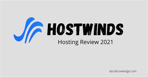 Hostwinds Review Pros And Cons 2021 Abcd Knowledge