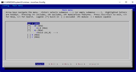 Github Pechenkin Menuconfig Standalone Crossplatform Menuconfig