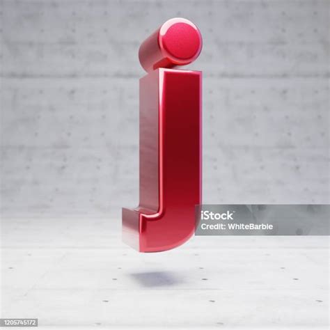 빨간색 소문자 J 금속 붉은 색 문자 콘크리트 배경에 격리 0명에 대한 스톡 사진 및 기타 이미지 0명 3차원 형태 금속 Istock