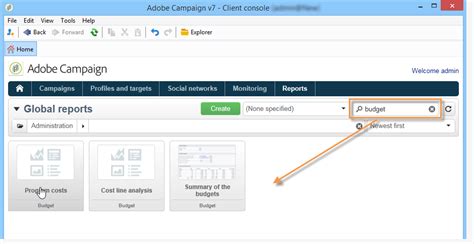 About Campaign Built In Reports Adobe Campaign