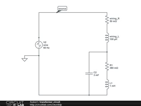 Transformer Circuit CircuitLab