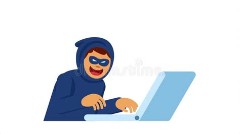 Black Hacker Sending Cyber Attack Stock Footage Video Of Hacker
