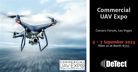 Detect Inc On Linkedin Commercialuavexpo Uastech Uav Drone Commercialdrone Uavnews…