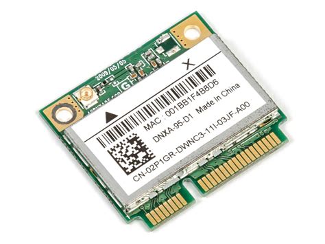 Dell 2P1GR DNXA-95-D1 Wireless Card - 02P1GR