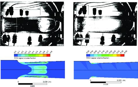 Fig A4 The Comparison Of Cavitation Appearance In Experiment And Cfd Download Scientific