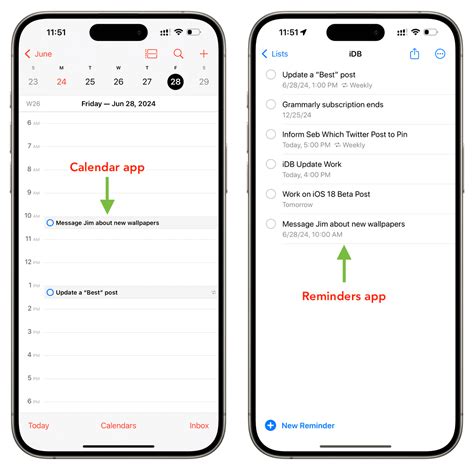 How To Use Apple Reminders And Calendar Apps Together