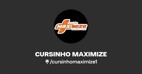 CURSINHO MAXIMIZE Instagram TikTok Linktree