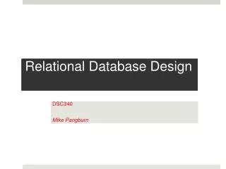 PPT Relational Database Design PowerPoint Presentation Free Download ID 1297405