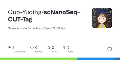 GitHub Guo Yuqing ScNanoSeq CUT Tag Source Code For ScNanoSeq CUT Tag