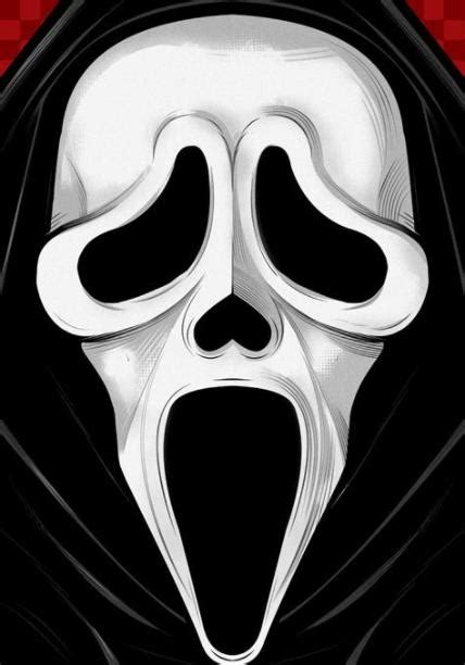 Cómo dibujar A Ghostface Paso a Paso Muy Fácil 2025 Dibuja Fácil