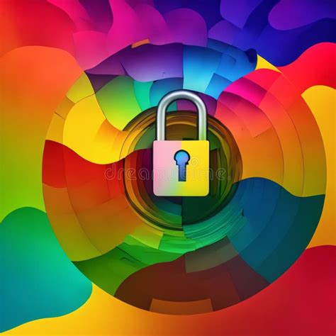 Passwordless Login Key Lock Generative Ai Stock Illustration Illustration Of Security