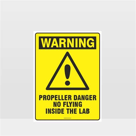 Warning Propeller Danger Sign Noticeinformation Sign Hazard Signs Nz