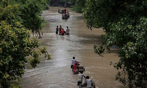 Delhi Rains Widespread Flooding Disrupts Life In Delhi As Yamuna River