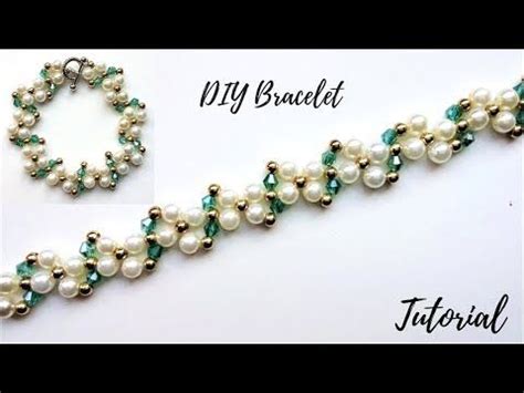Easy Beaded Bracelet Pattern Tutorial For Beginners YouTube Beaded Bracelets Beaded