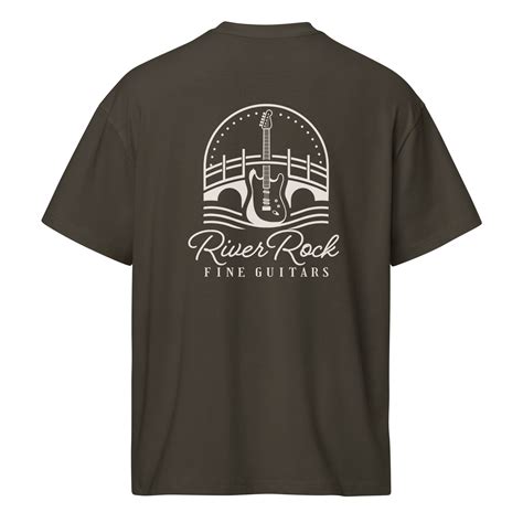 Mens Box Tee Riverrock Fine Guitars