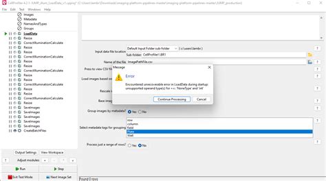 loaddata error unsupported operand type usage and issues image sc forum