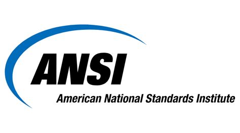 american national standards institute ansi vector logo free