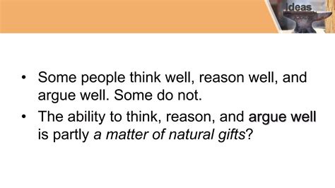 1 Introductio Thinking Reasoning Logic Argument Fallacies Pptx