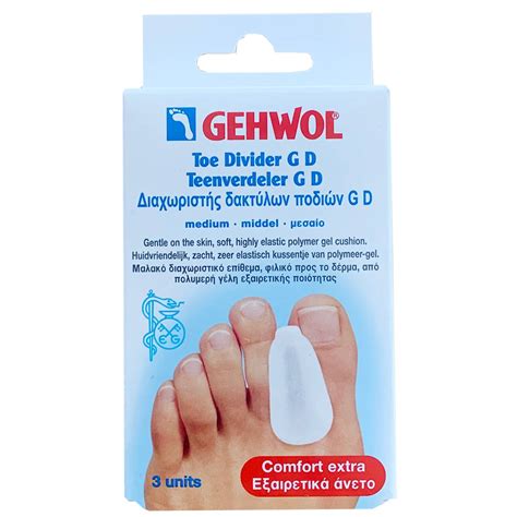 Gehwol Toe Divider Gd Medium 3 Stk Fra Gehwol Bonuspoeng Og Gratis Frakt